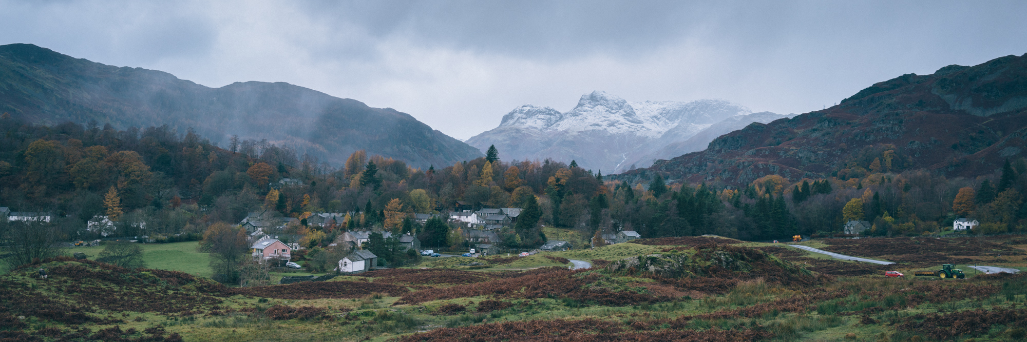 Elterwater View even on a miserable day in the Lake District ...