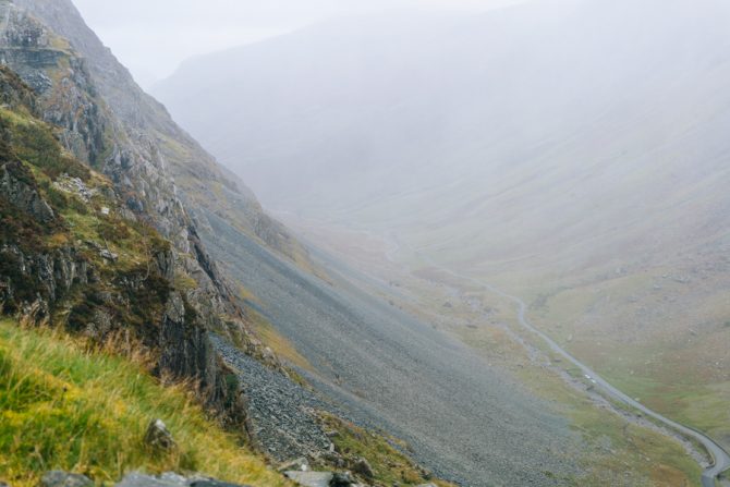 Honister Slate Mine Tour with Kids on a rainy day in the Lake District.